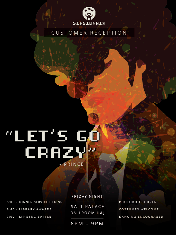 80’s Tribute Party Posters – Ashley Barney